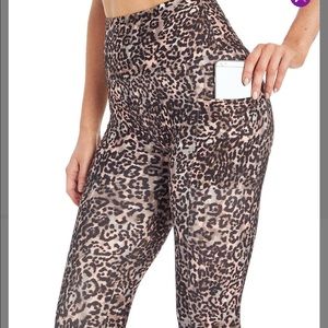 Bally | Pants & Jumpsuits | Nwt Bally Cheetah High Waist Activewear ...
